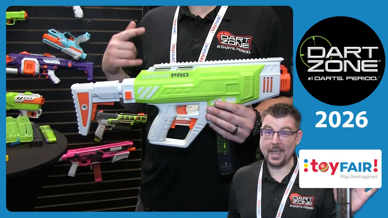Dart Zone’s Powerful Foam Dart Blasters for 2026 - First L00k