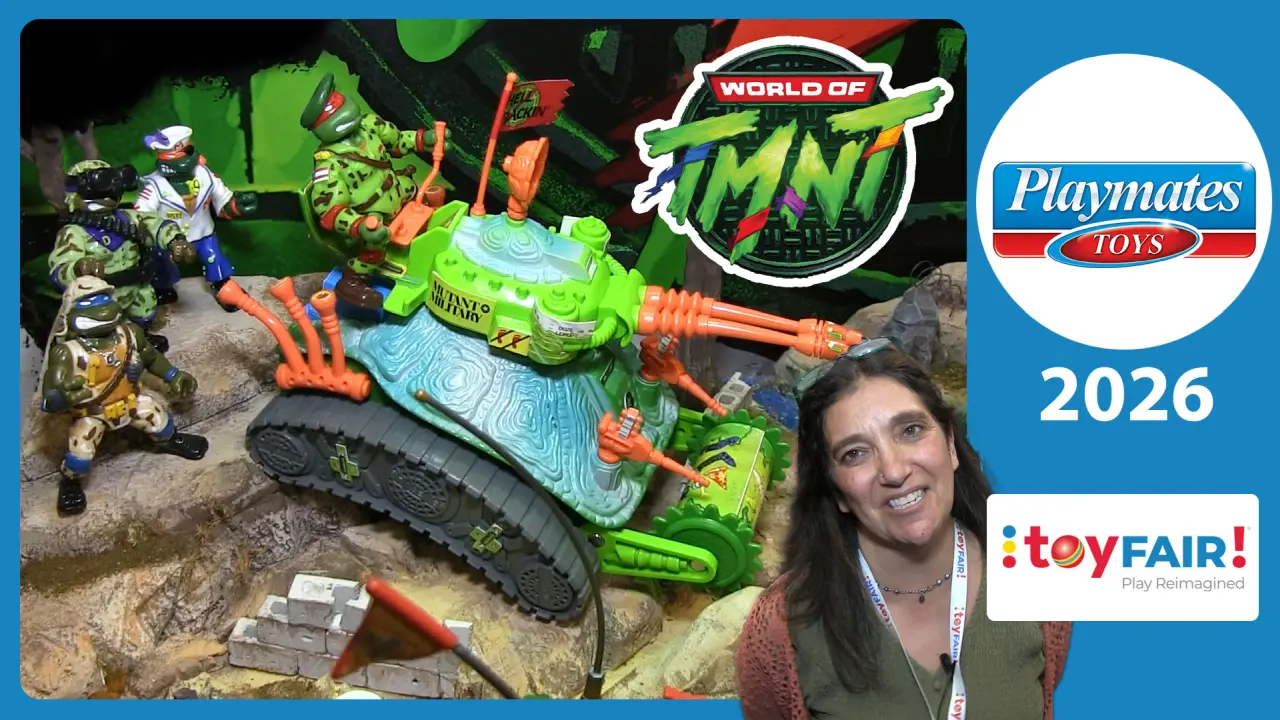 World of TMNT - Toys for 2026 -by Playmates Toys - First L00k